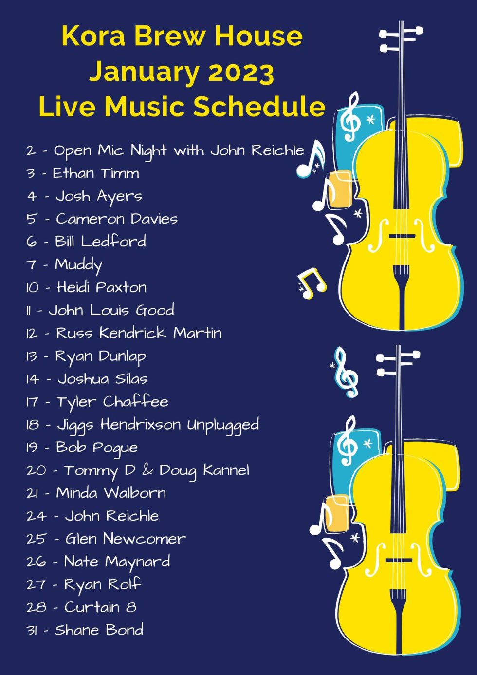Live Music at Kora: Joshua Silas | Visit Bryan, Oh