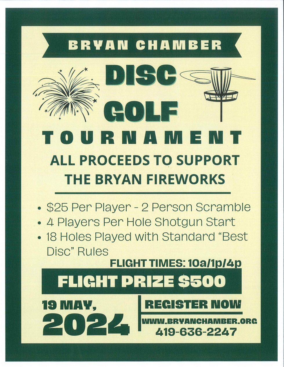 Disc Golf Tournament | Visit Bryan, Oh