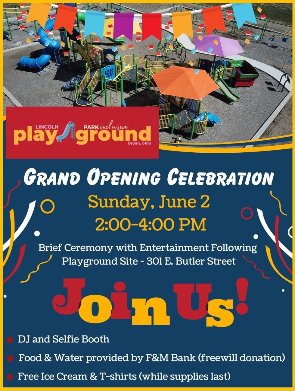 Inclusive Playground Grand Opening | Visit Bryan, Oh